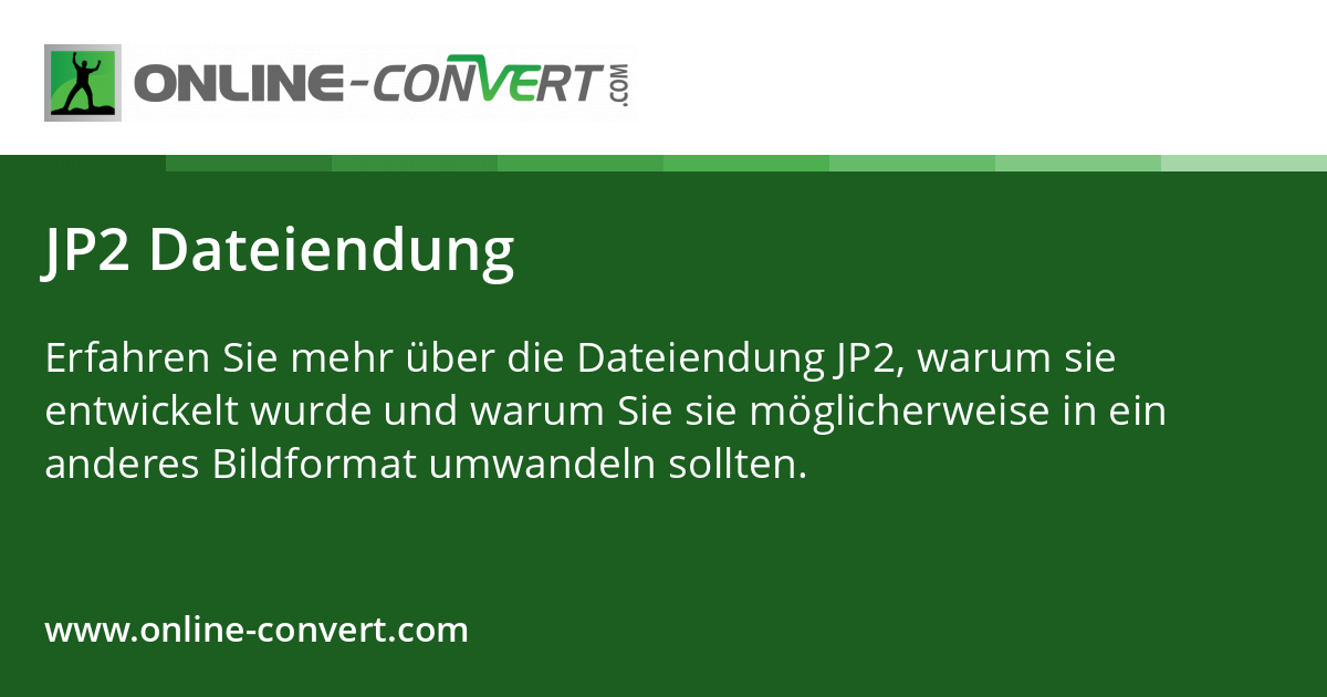 JP2 Dateiendung