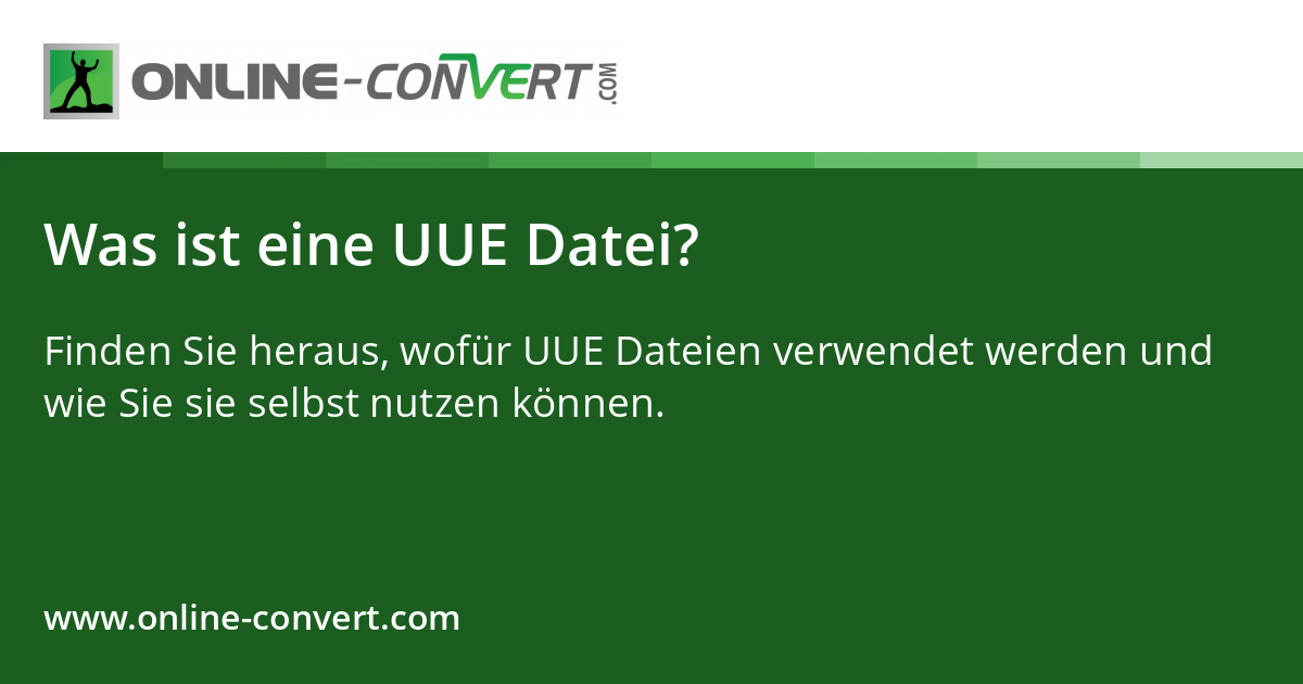 Was ist eine UUE Datei?