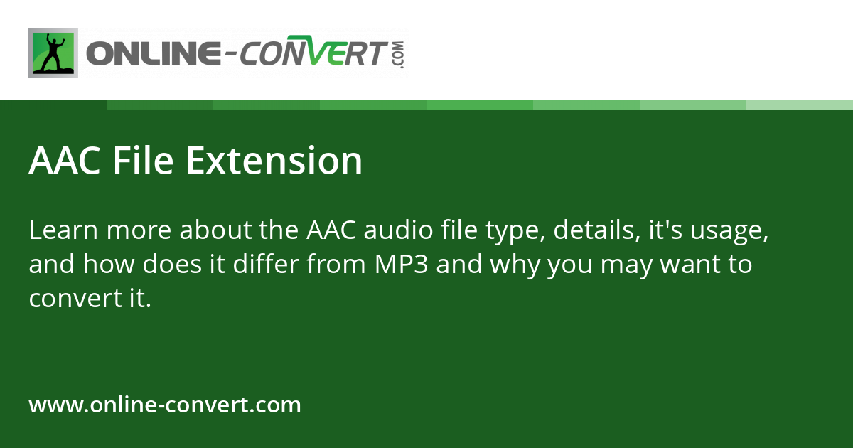 AAC File Extension