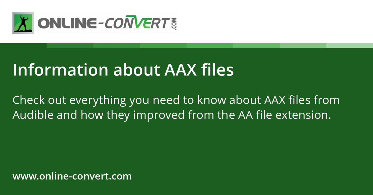 Information about AAX files