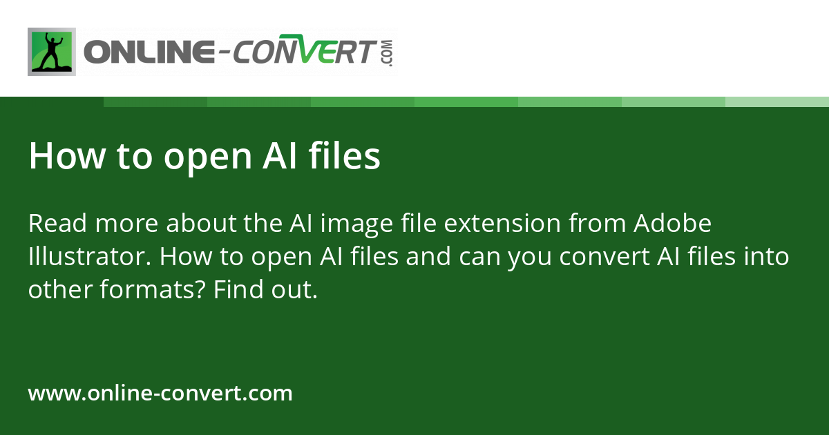 How to open AI files