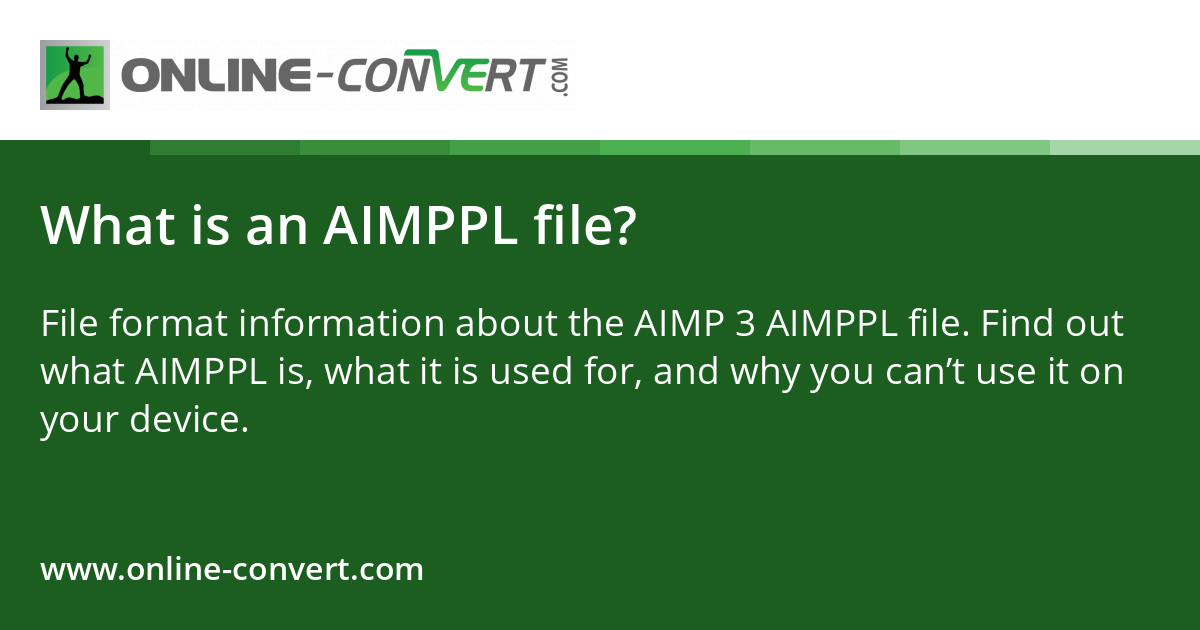 What is an AIMPPL file?