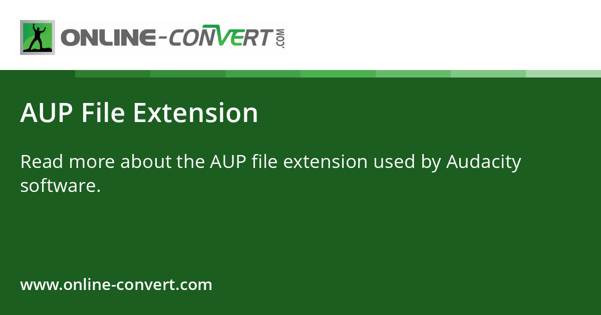 AUP File Extension AUP File Extension