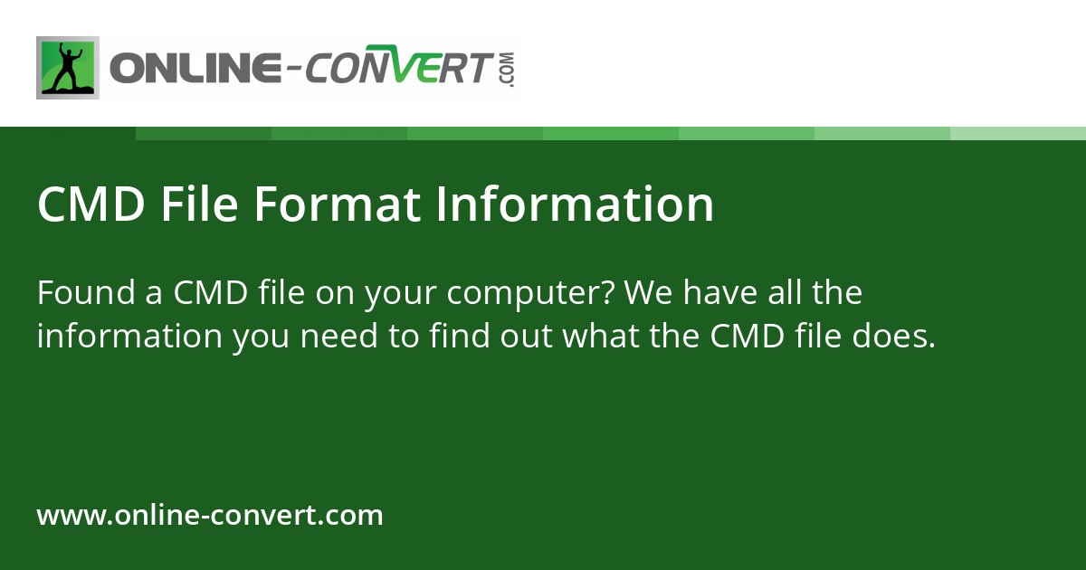 CMD File Format Information