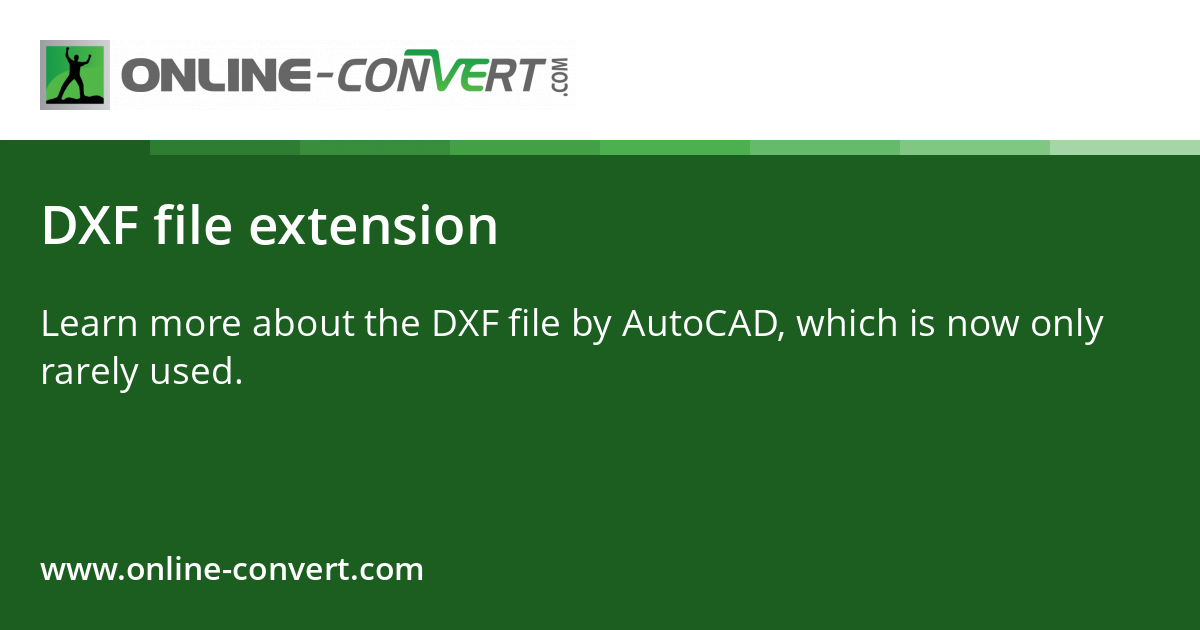 DXF file extension