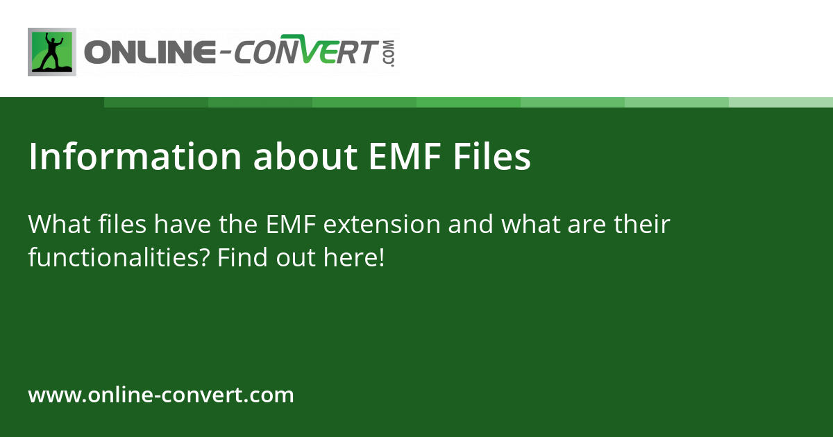 Information about EMF Files