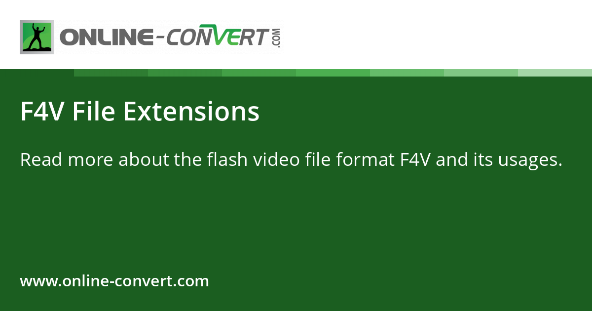 F4V File Extensions