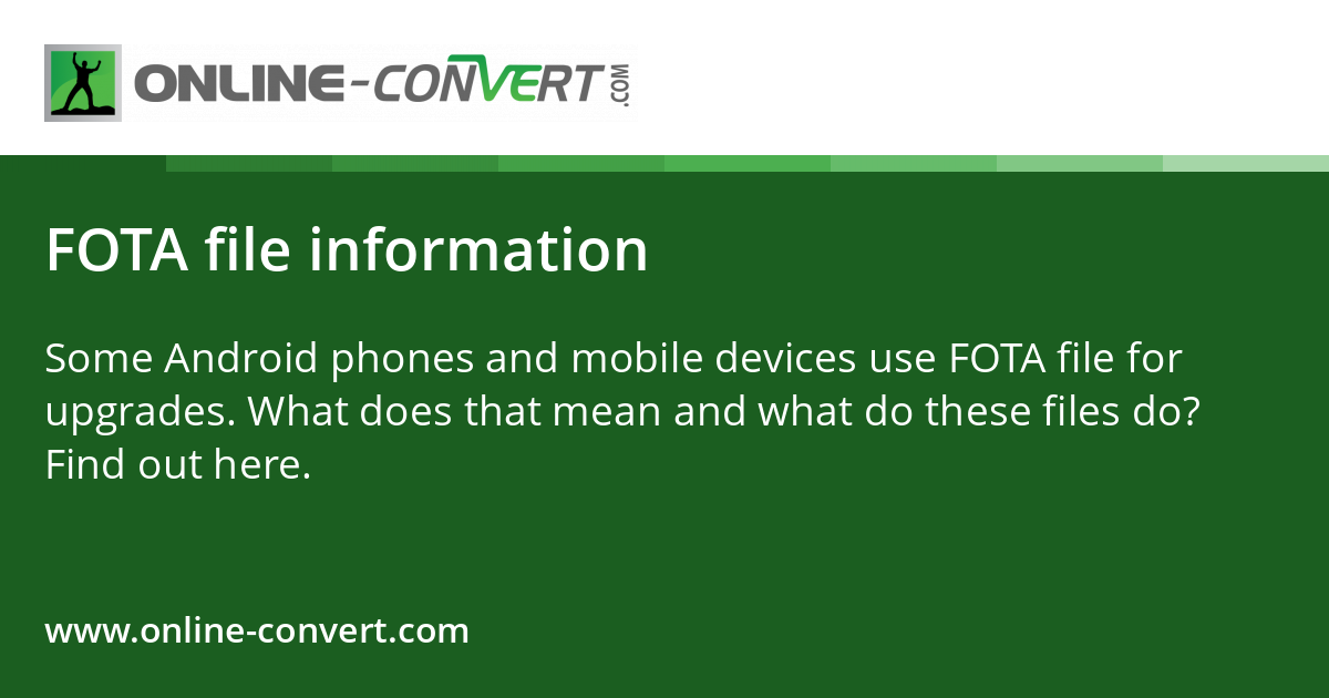 FOTA file information