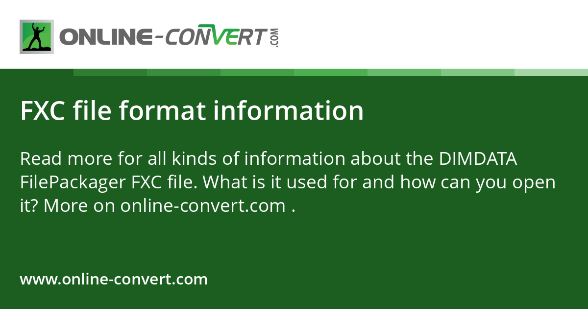 FXC file format information