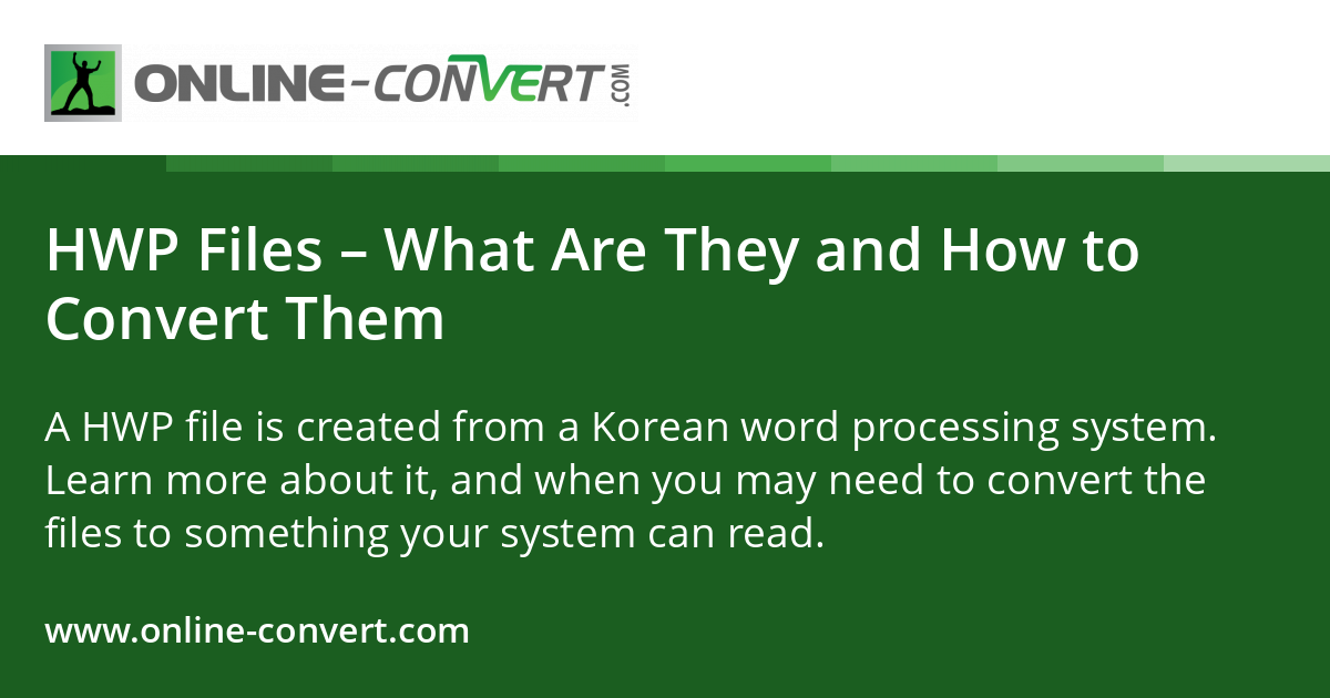 HWP Files – What Are They and How to Convert Them