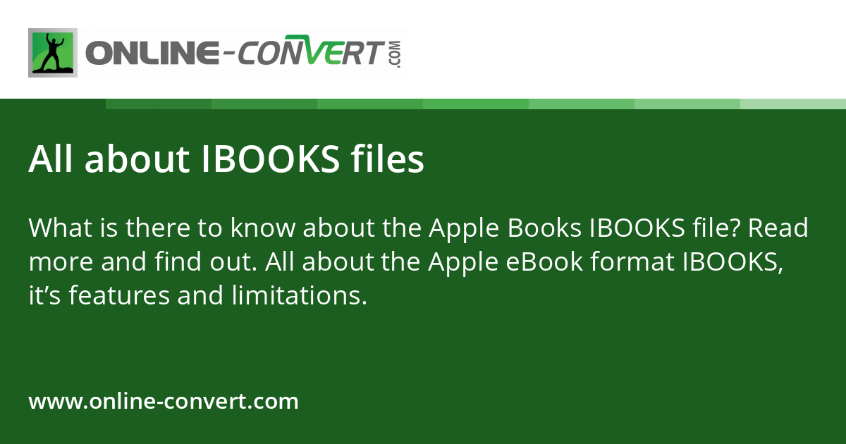 All about IBOOKS files
