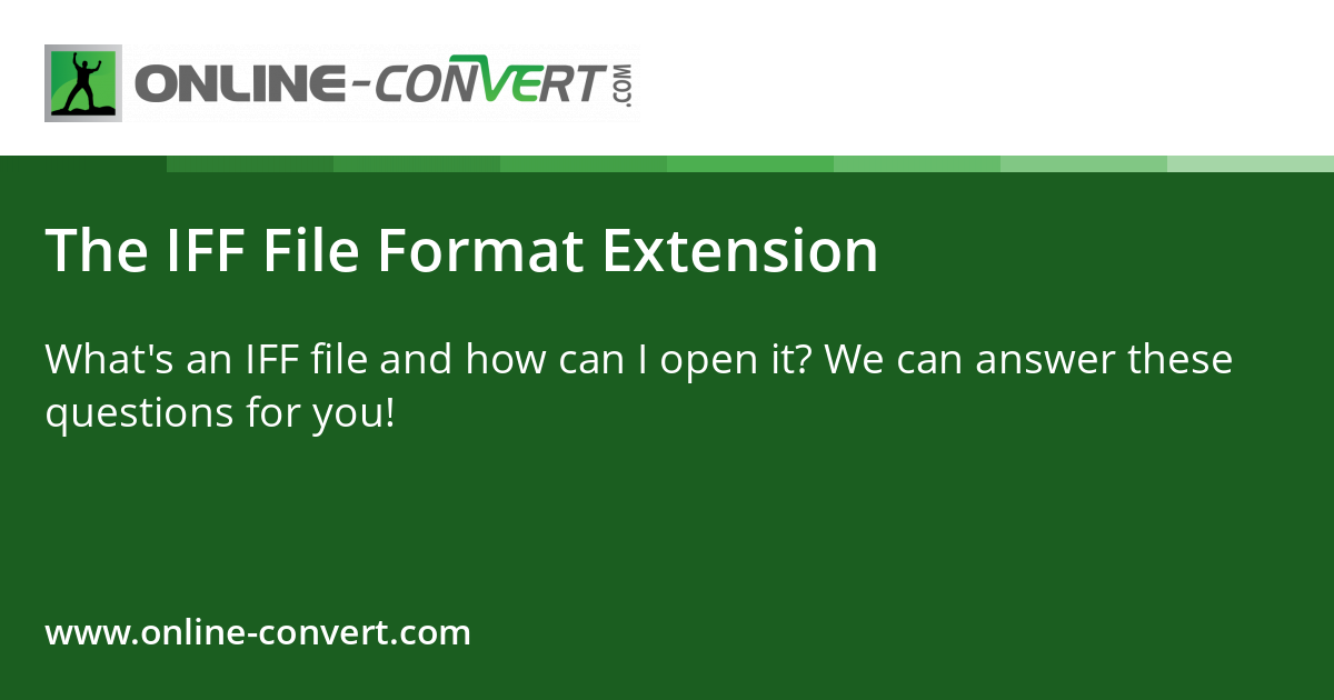 The IFF File Format Extension