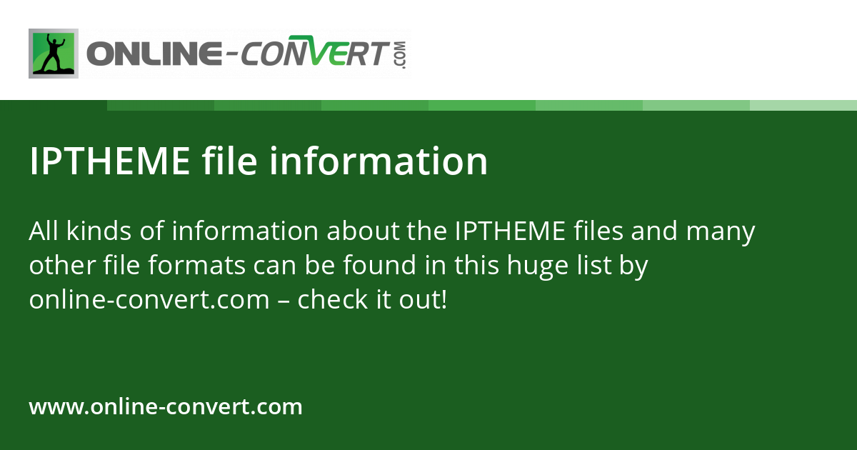 IPTHEME file information