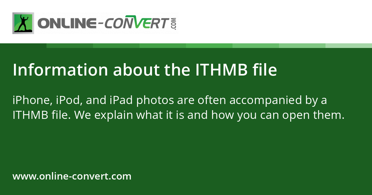 Information about the ITHMB file