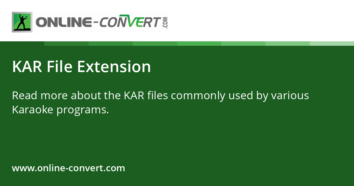 KAR File Extension
