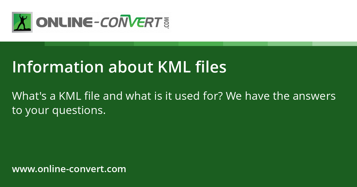 Information about KML files