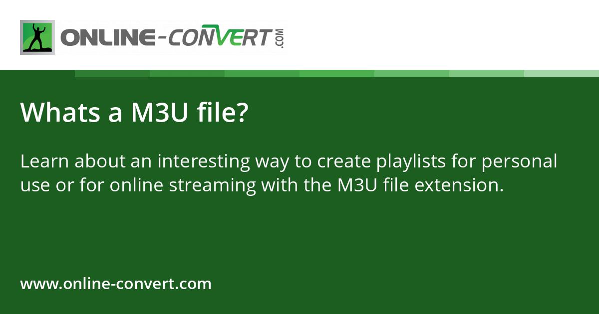 Whats a M3U file?