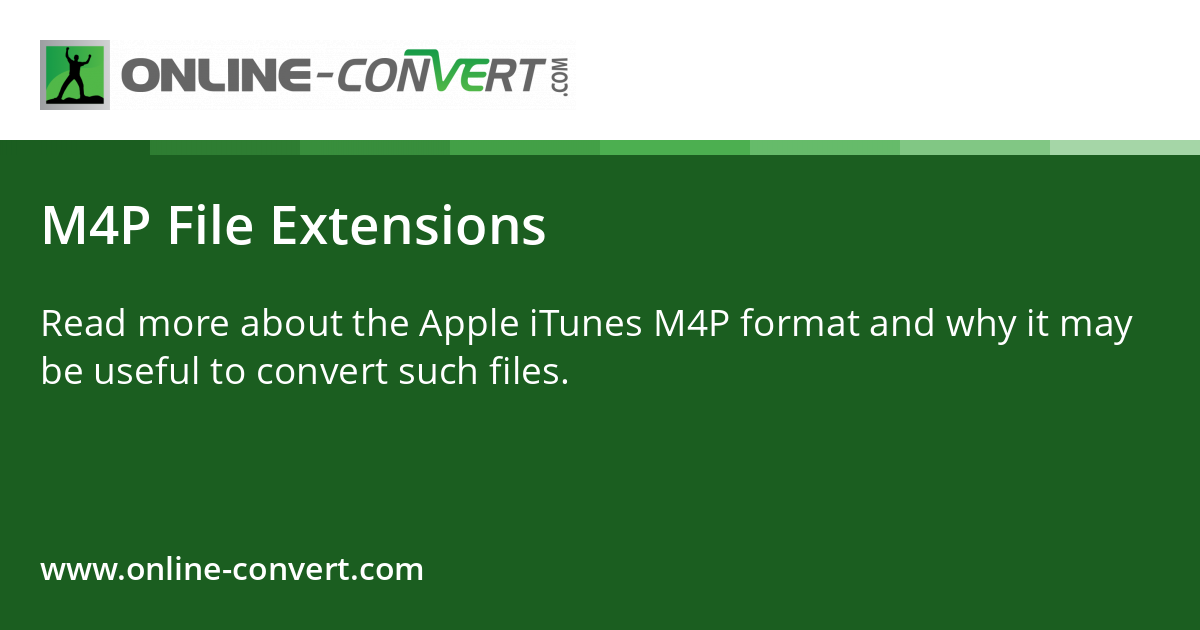M4P File Extensions