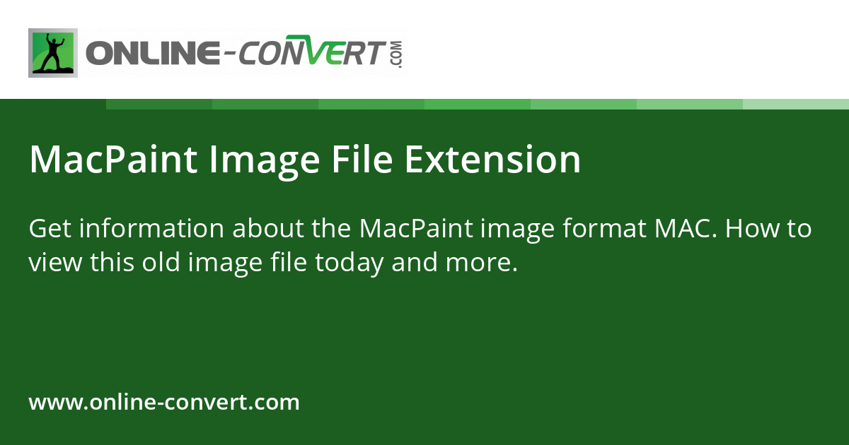 MacPaint Image File Extension