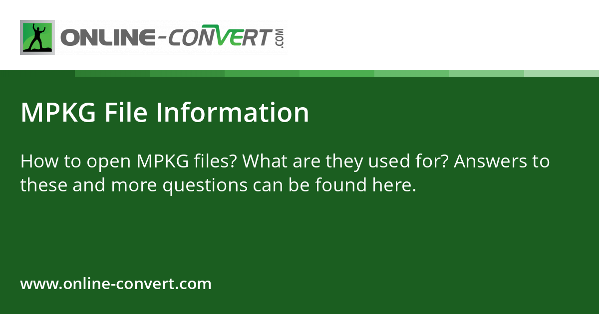 MPKG File Information