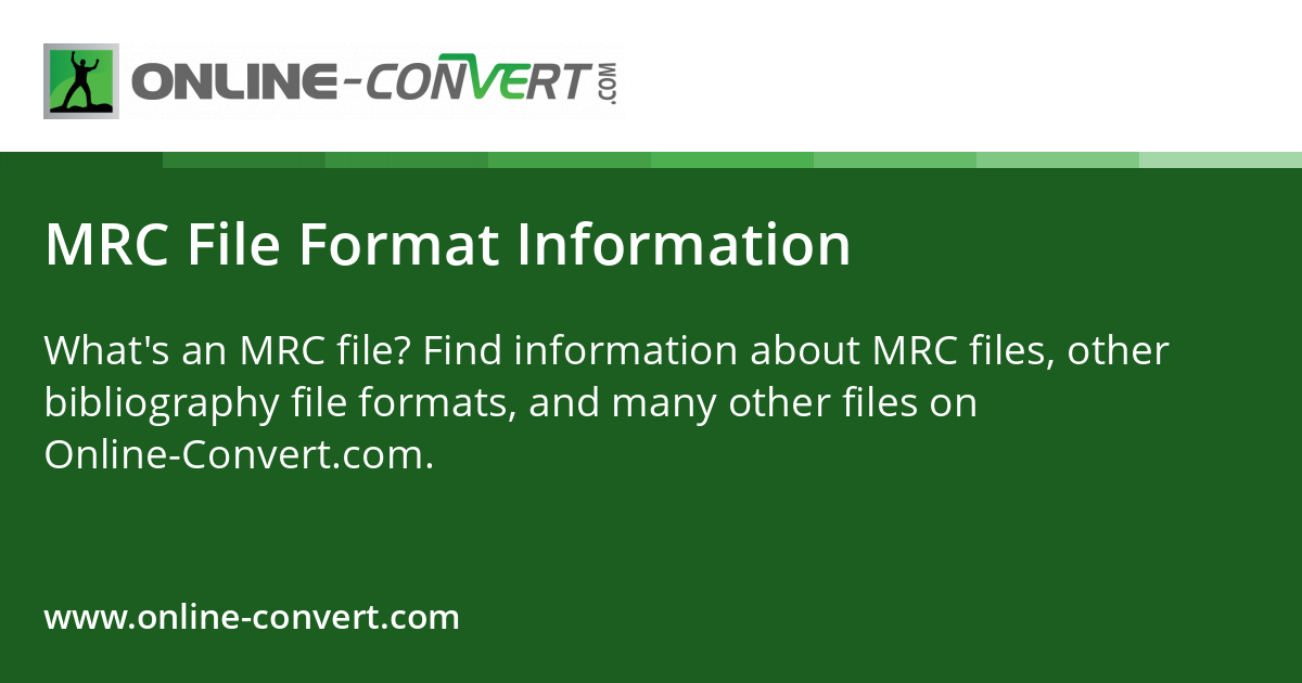 MRC File Format Information