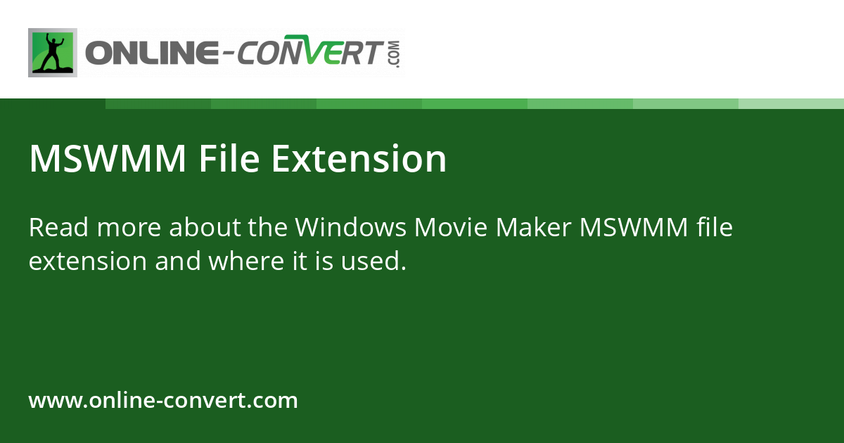 MSWMM File Extension
