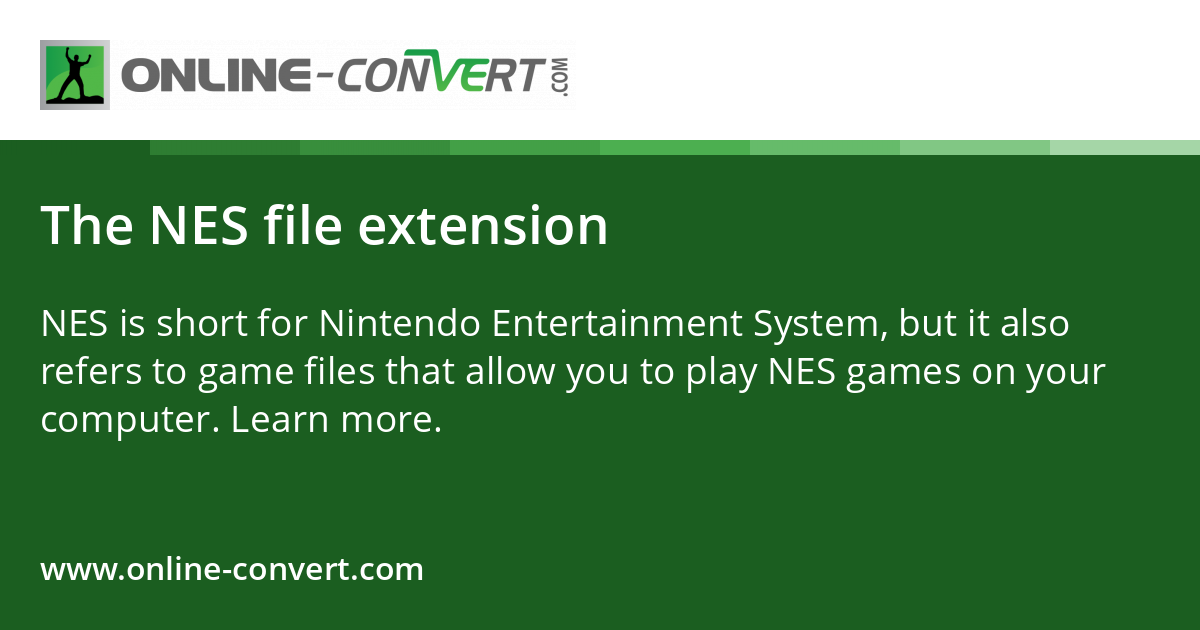 The NES file extension