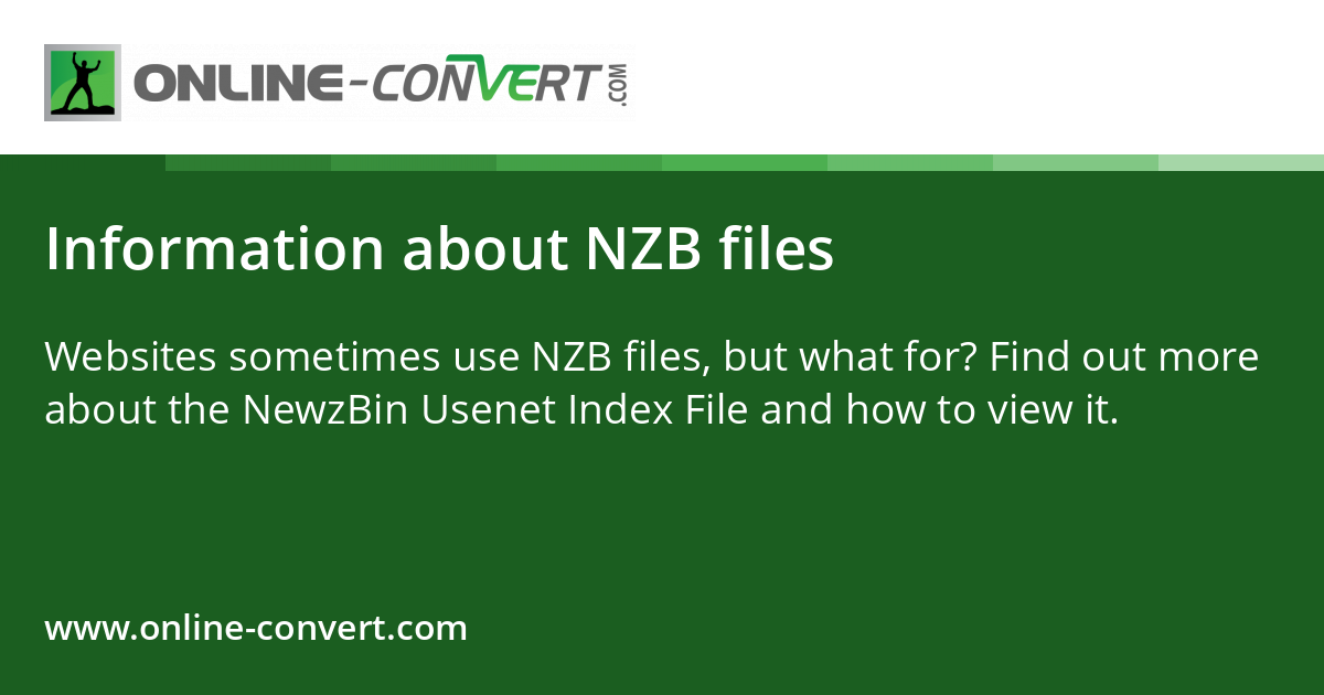 Information about NZB files