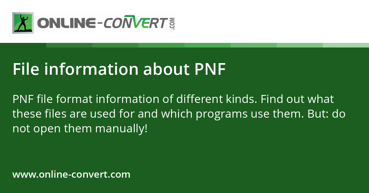 File information about PNF