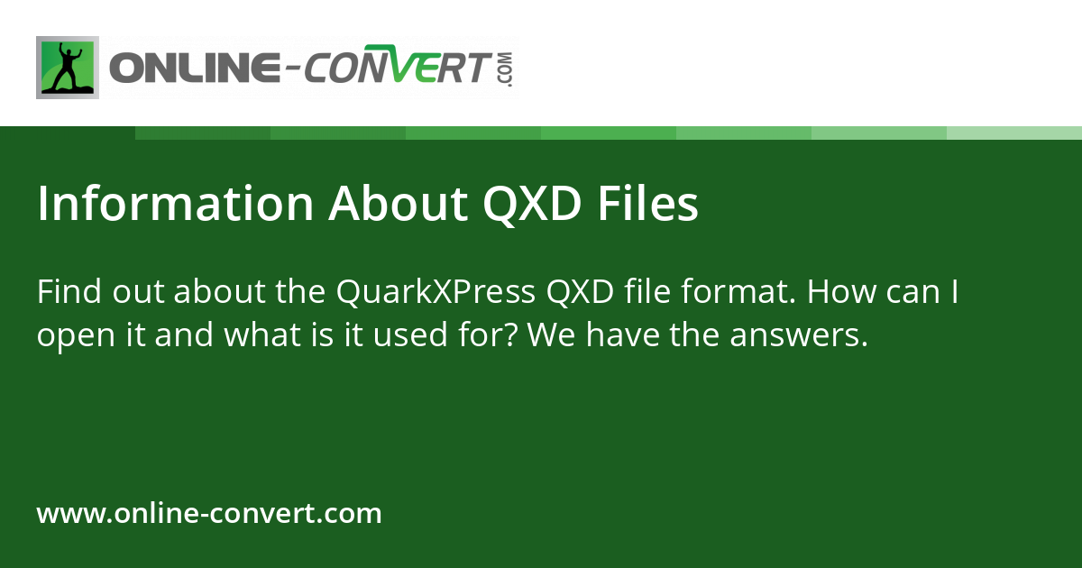 Information About QXD Files