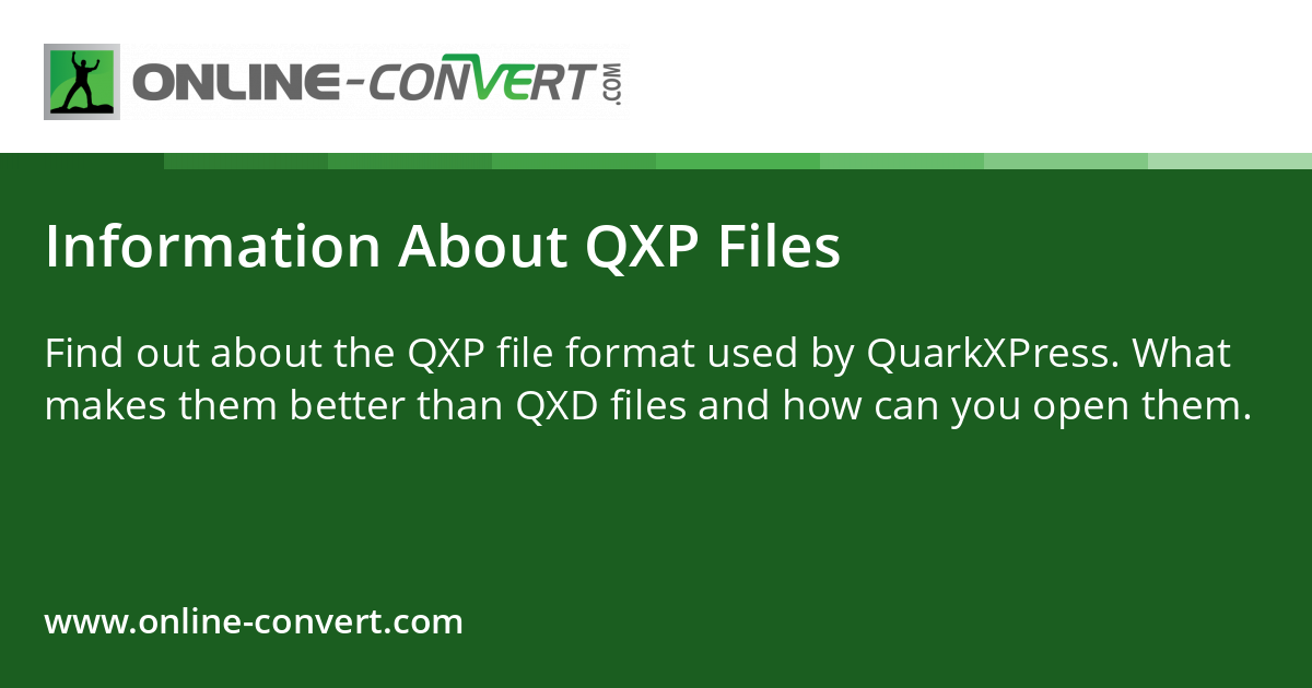 Information About QXP Files