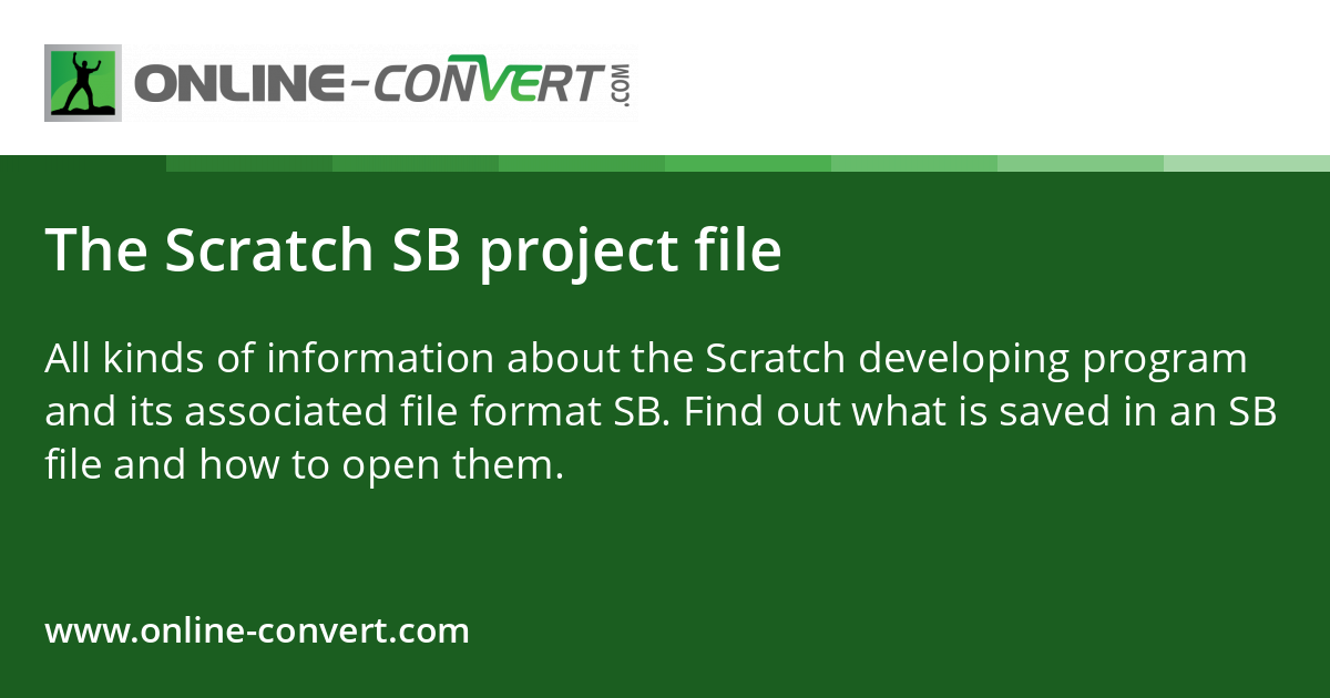 The Scratch SB project file