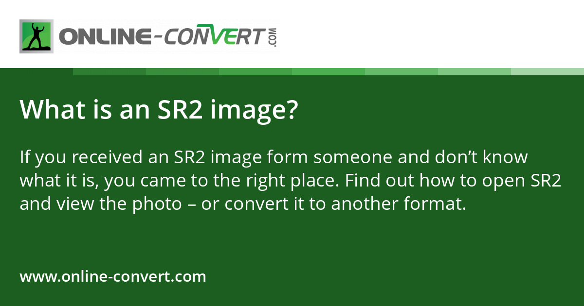 What is an SR2 image?