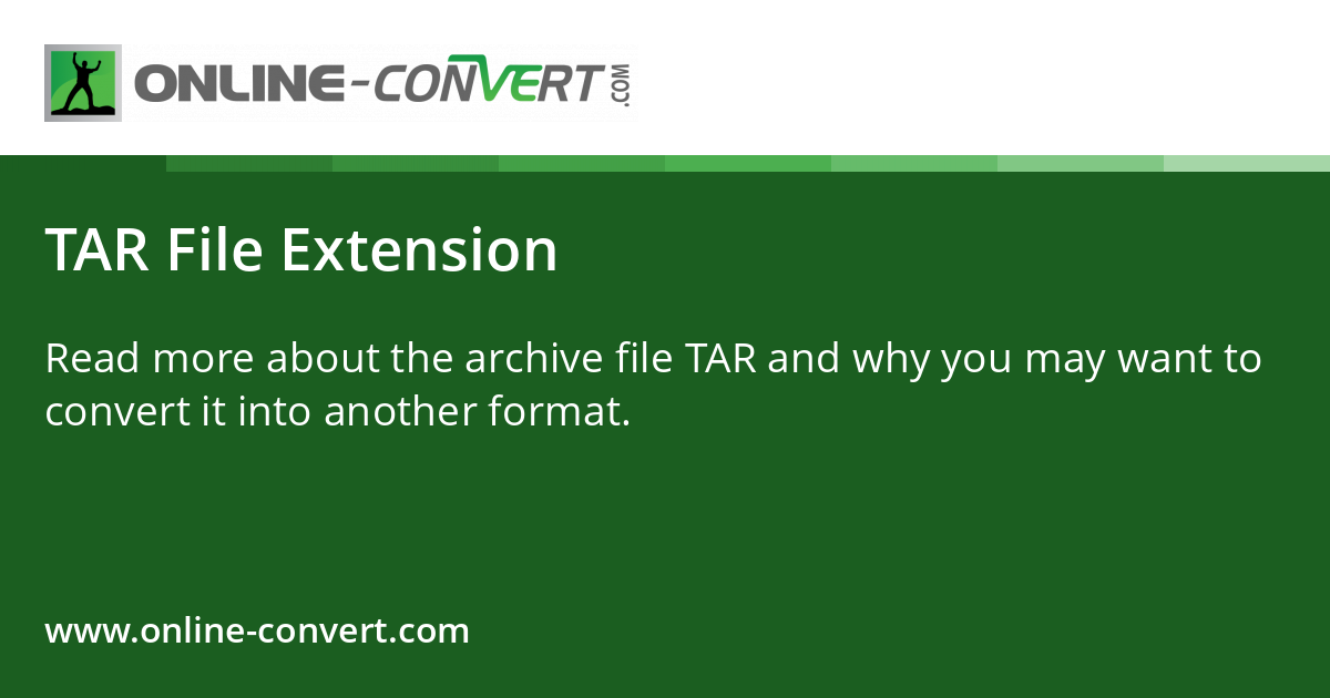 TAR File Extension