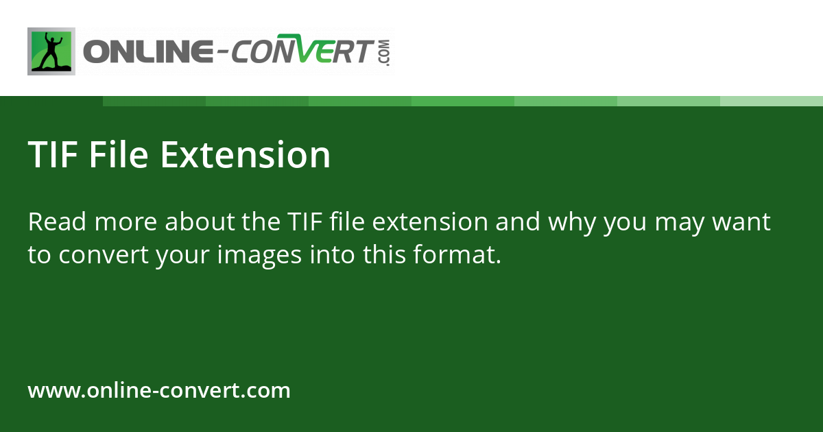 TIF File Extension