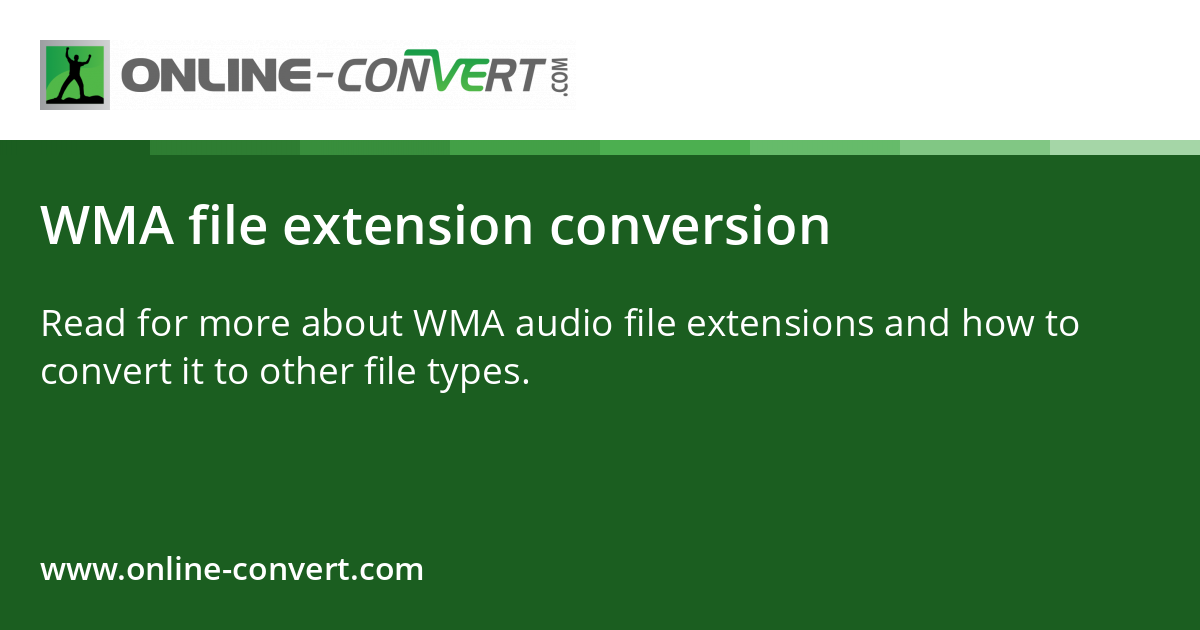 WMA file extension conversion