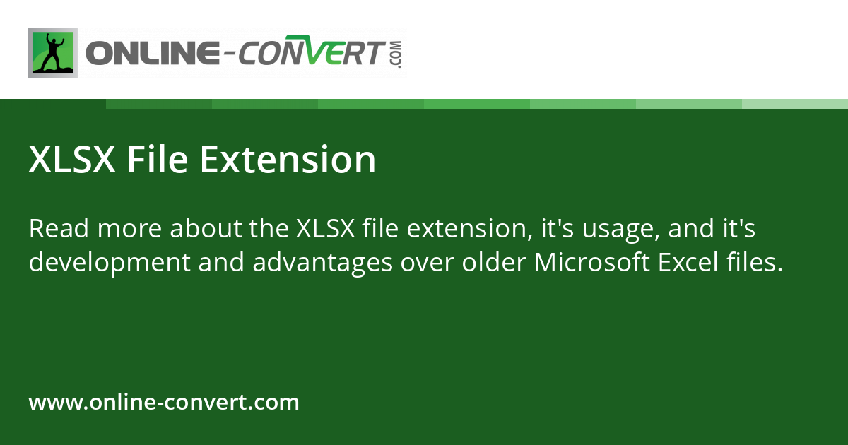 XLSX File Extension