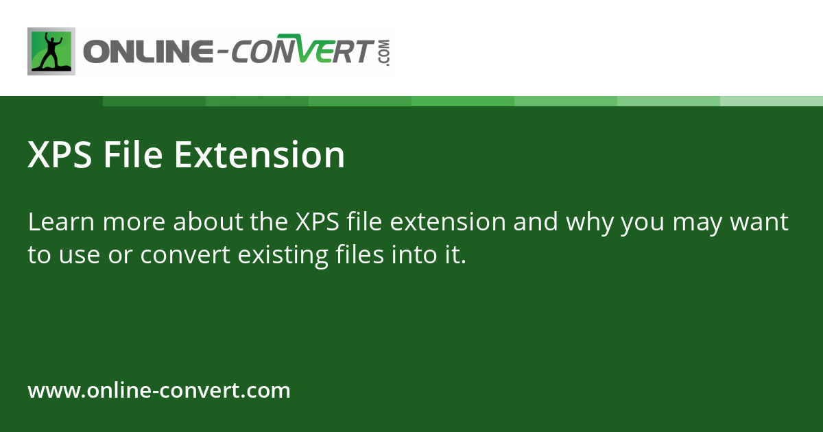 XPS File Extension
