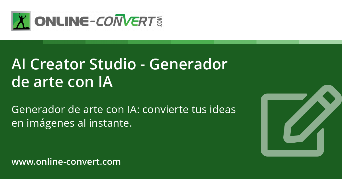 AI Creator Studio - Generador de arte con IA
