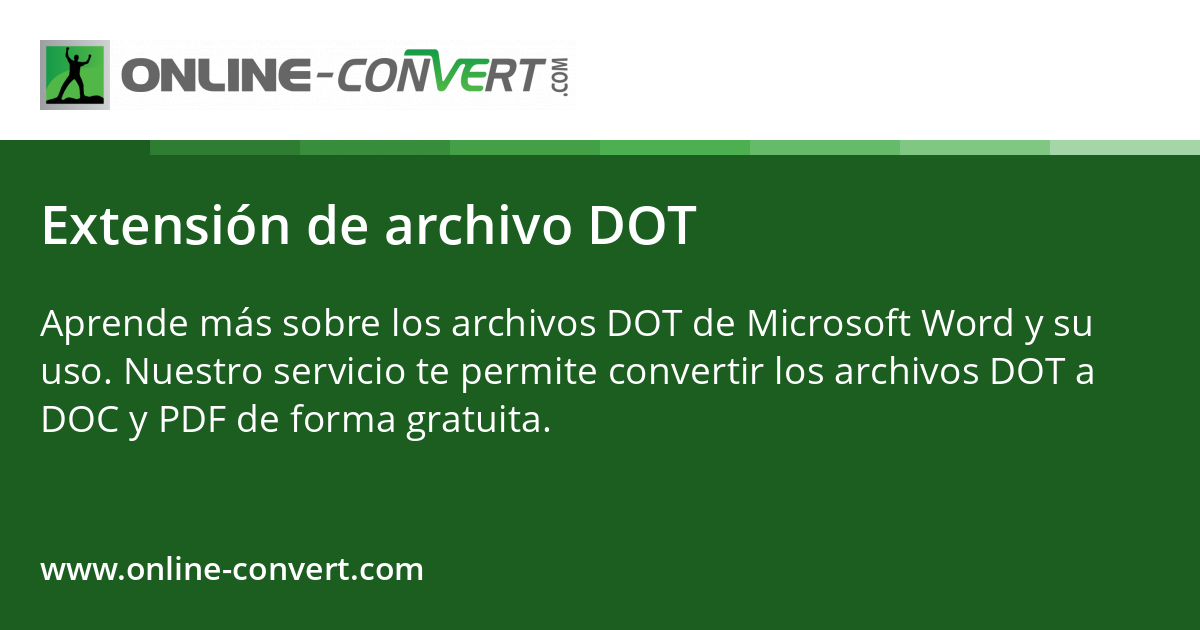 Extensión de archivo DOT