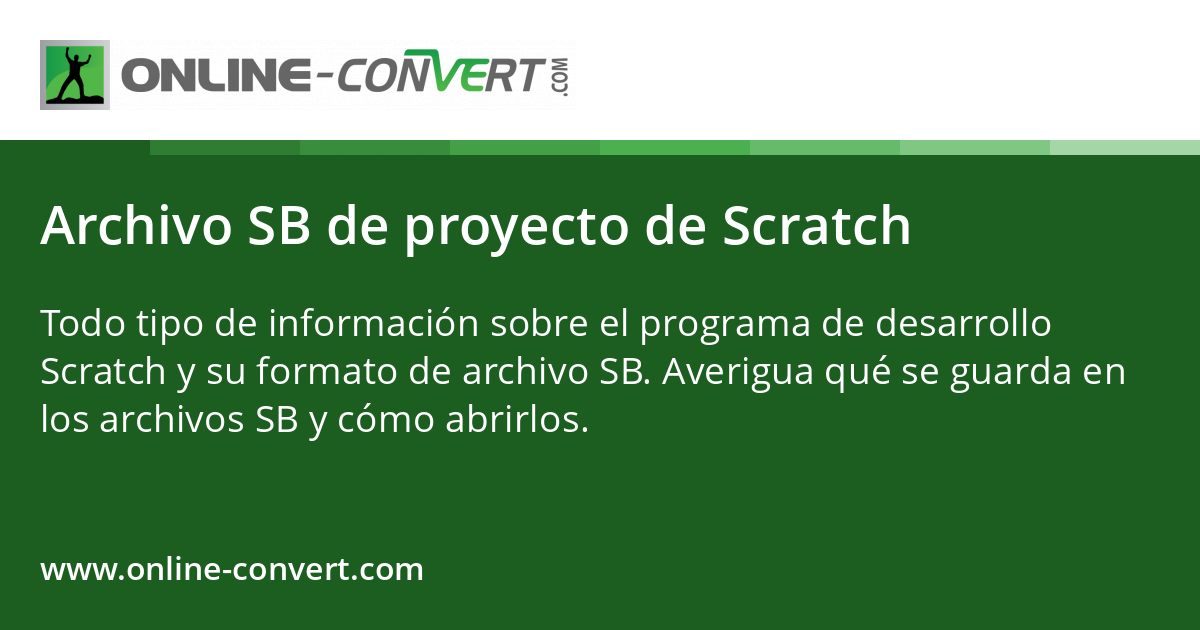 Archivo SB de proyecto de Scratch