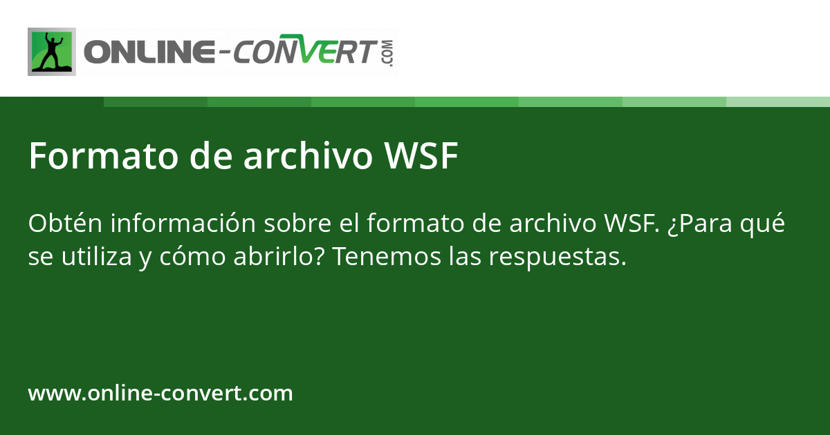 Formato de archivo WSF