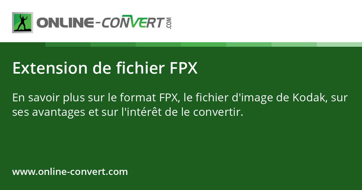 Extension de fichier FPX