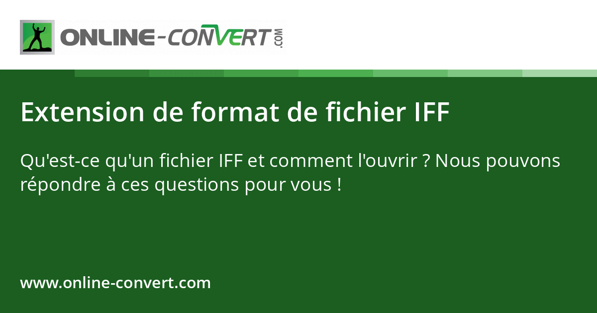 Extension de format de fichier IFF