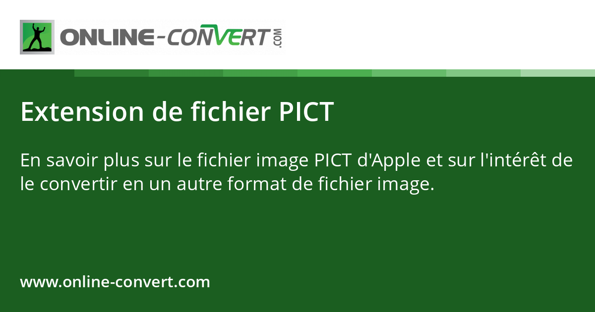 Extension de fichier PICT