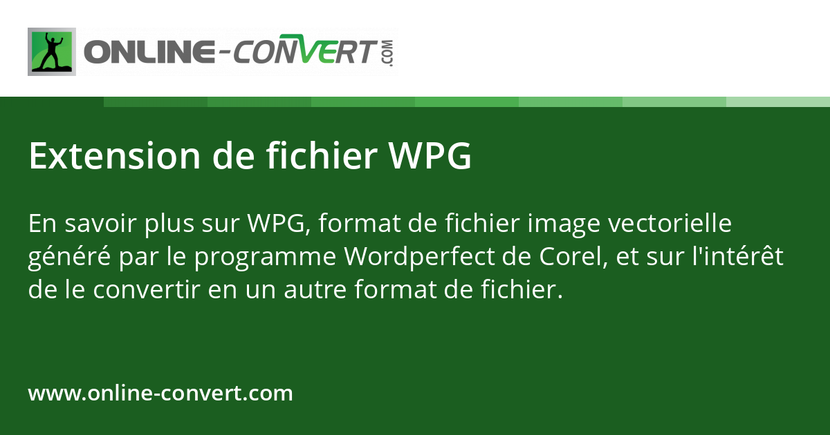 Extension de fichier WPG