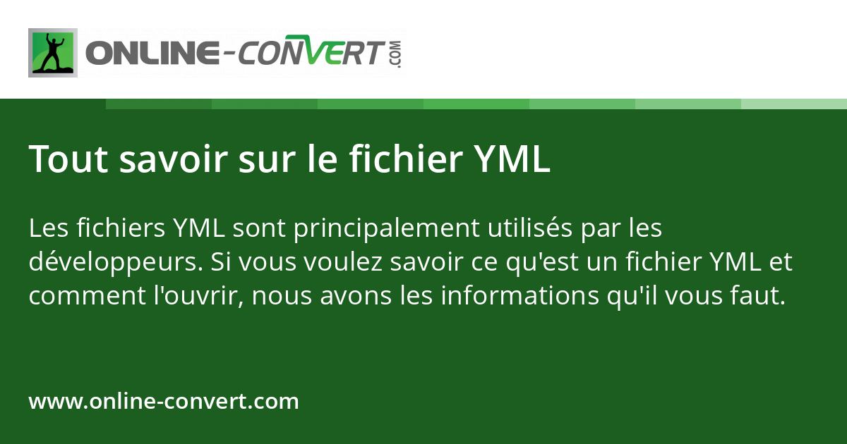 Tout savoir sur le fichier YML