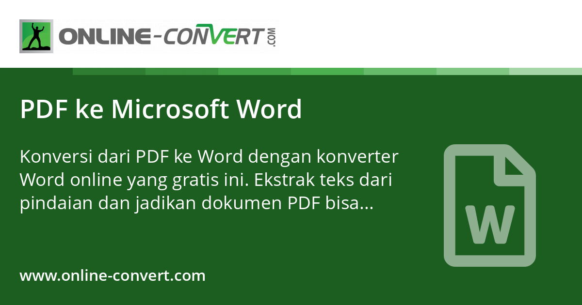 PDF ke Microsoft Word